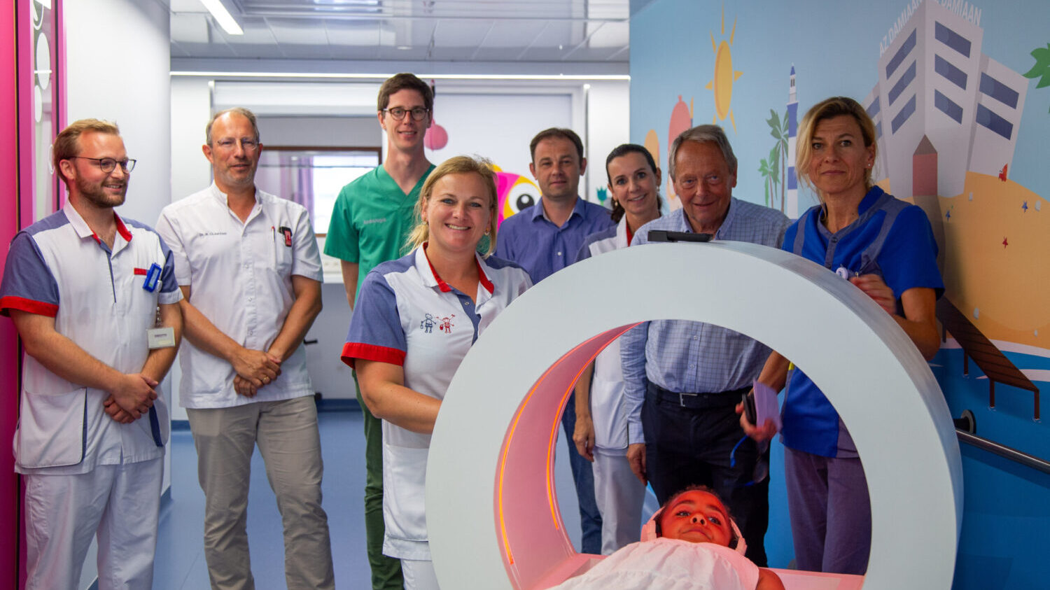 Mini-NMR-toestel vermindert angst bij kindjes