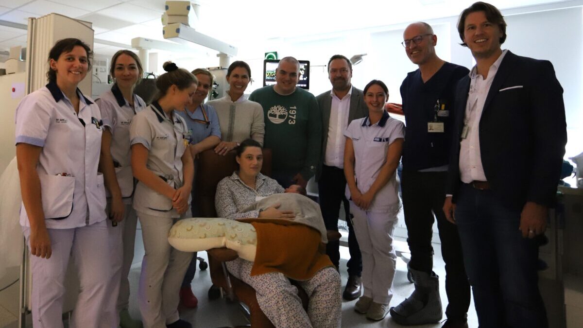 AZ Sint-Jan verwelkomt 1000ste baby van het jaar